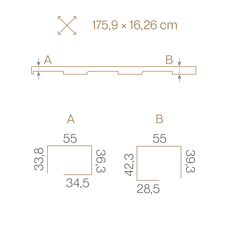 Profil de ventilation pour faîtage de toiture | VPV Direct