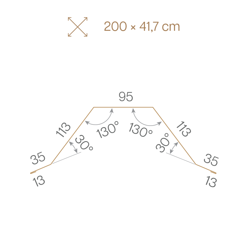 Faitière pour toiture Savanna | VPV Direct